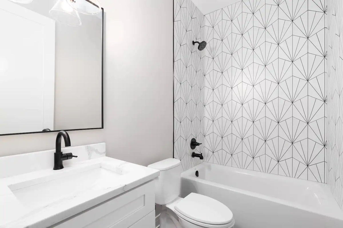 Transform Your Shower with Captivating Tile Collections Geometric Tile ...