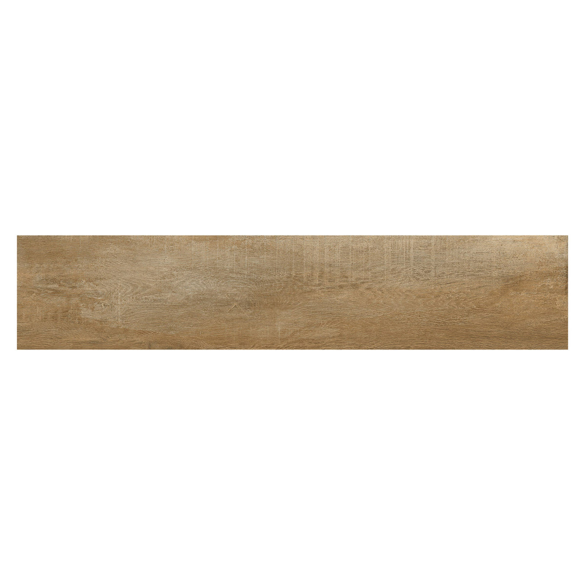 Chestnut Wood Look Brushed Italian Porcelain Tile 3" x 18" – floortileshop