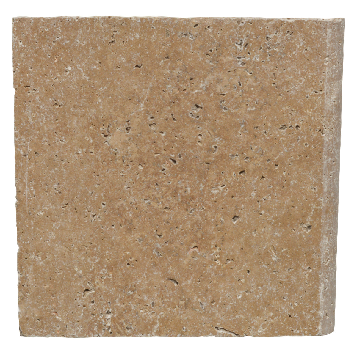 Mocha Noce Travertine Tumbled Pool Coping 12x12" 2" – floortileshop
