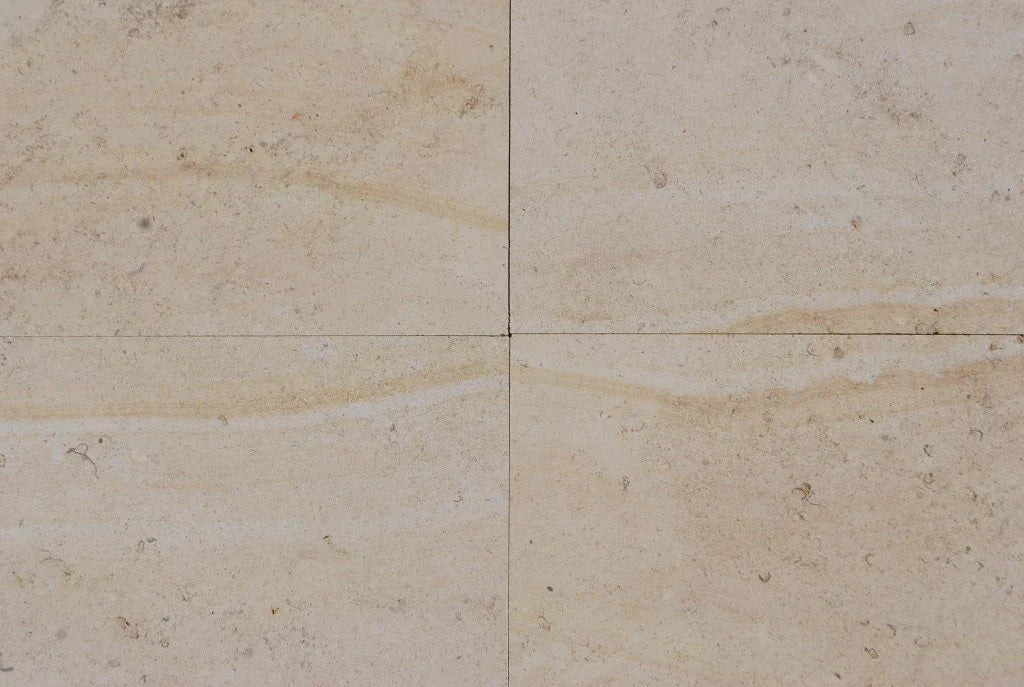 Beaumaniere (French) Limestone Honed Tile 24" X 24" – floortileshop